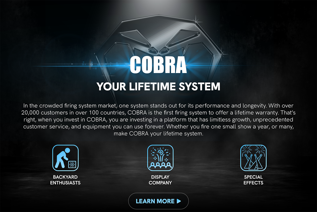 COBRA™ USA - Wireless Fireworks Firing System